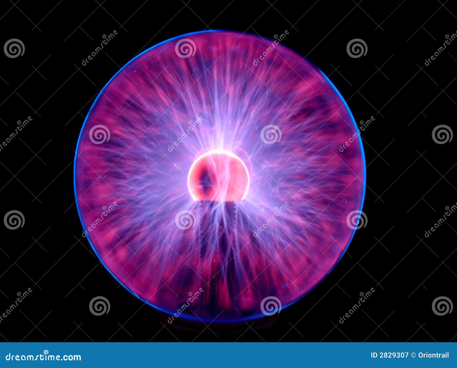 Electricity sphere stock image. Image of fire, flashes - 2829307