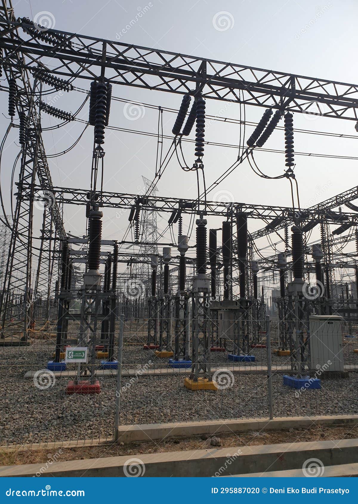 Electricity Substation in Indonesia Stock Photo - Image of indonesia ...