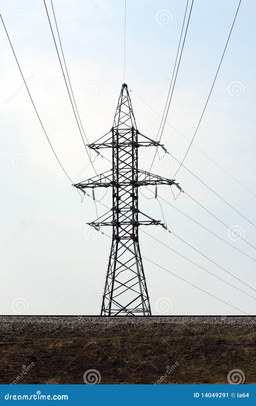 Electricity tower stock image. Image of industry, power - 14049291