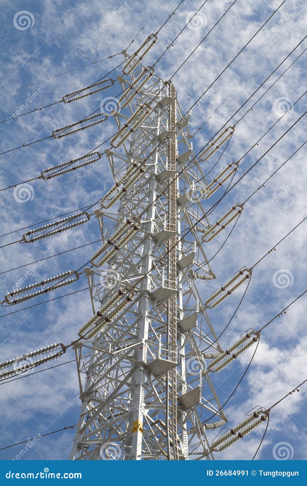Electricity tower stock image. Image of electricity, alternative - 26684991