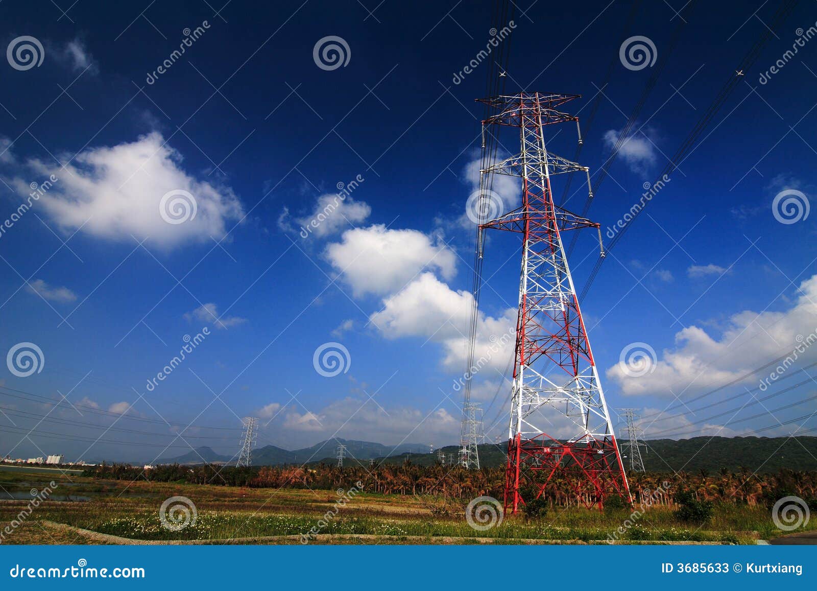 Electricity Tower Stock Photography | CartoonDealer.com #11079746