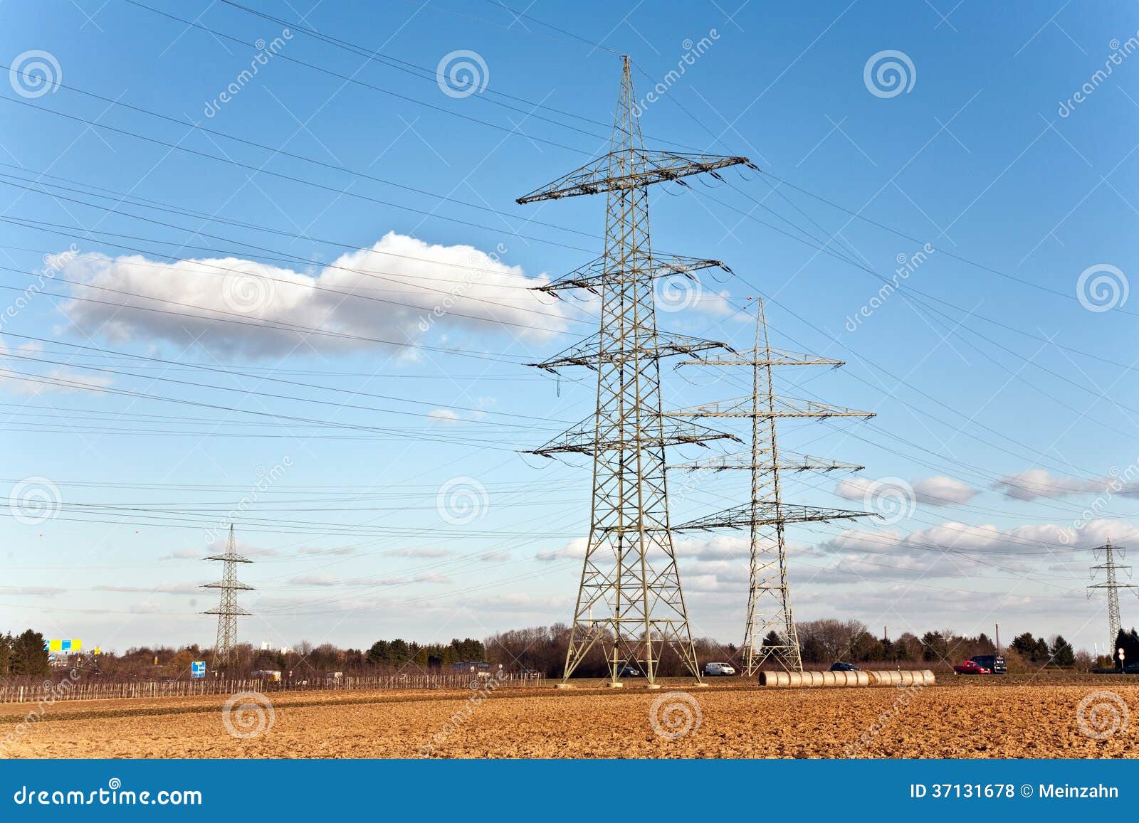 Electricity Tower Royalty-Free Stock Photo | CartoonDealer.com #13973079