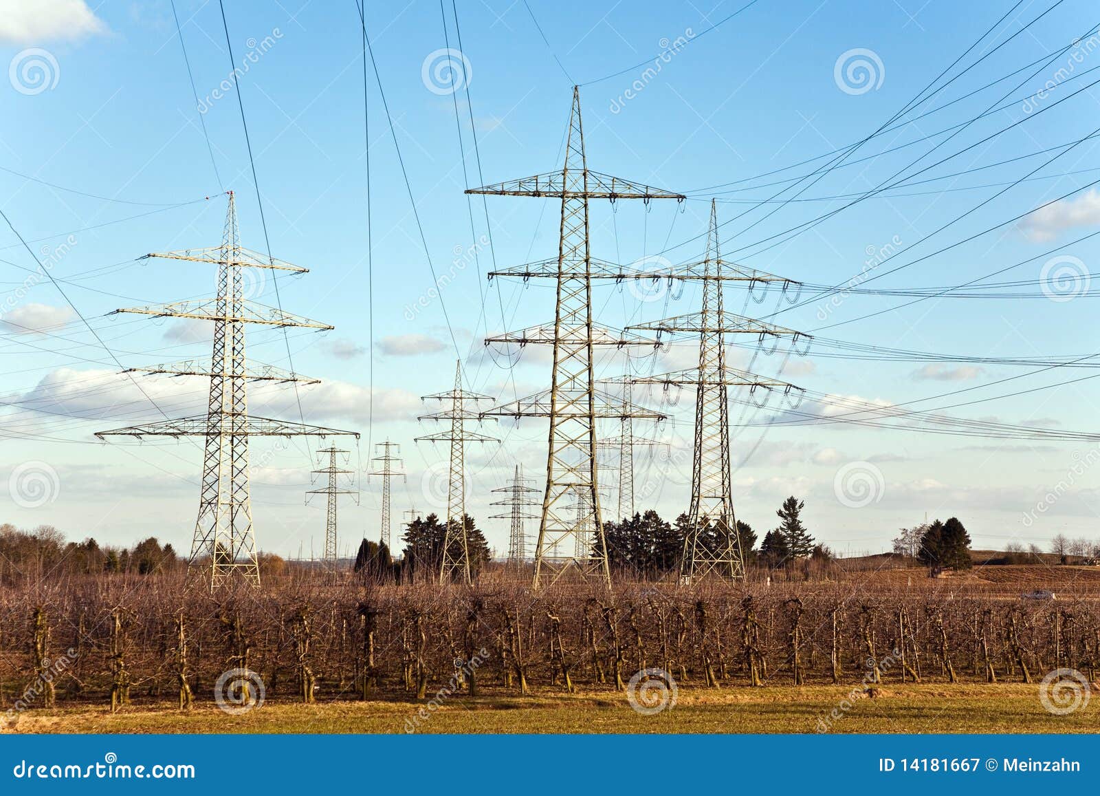 Electricity Tower Stock Photo | CartoonDealer.com #6298446