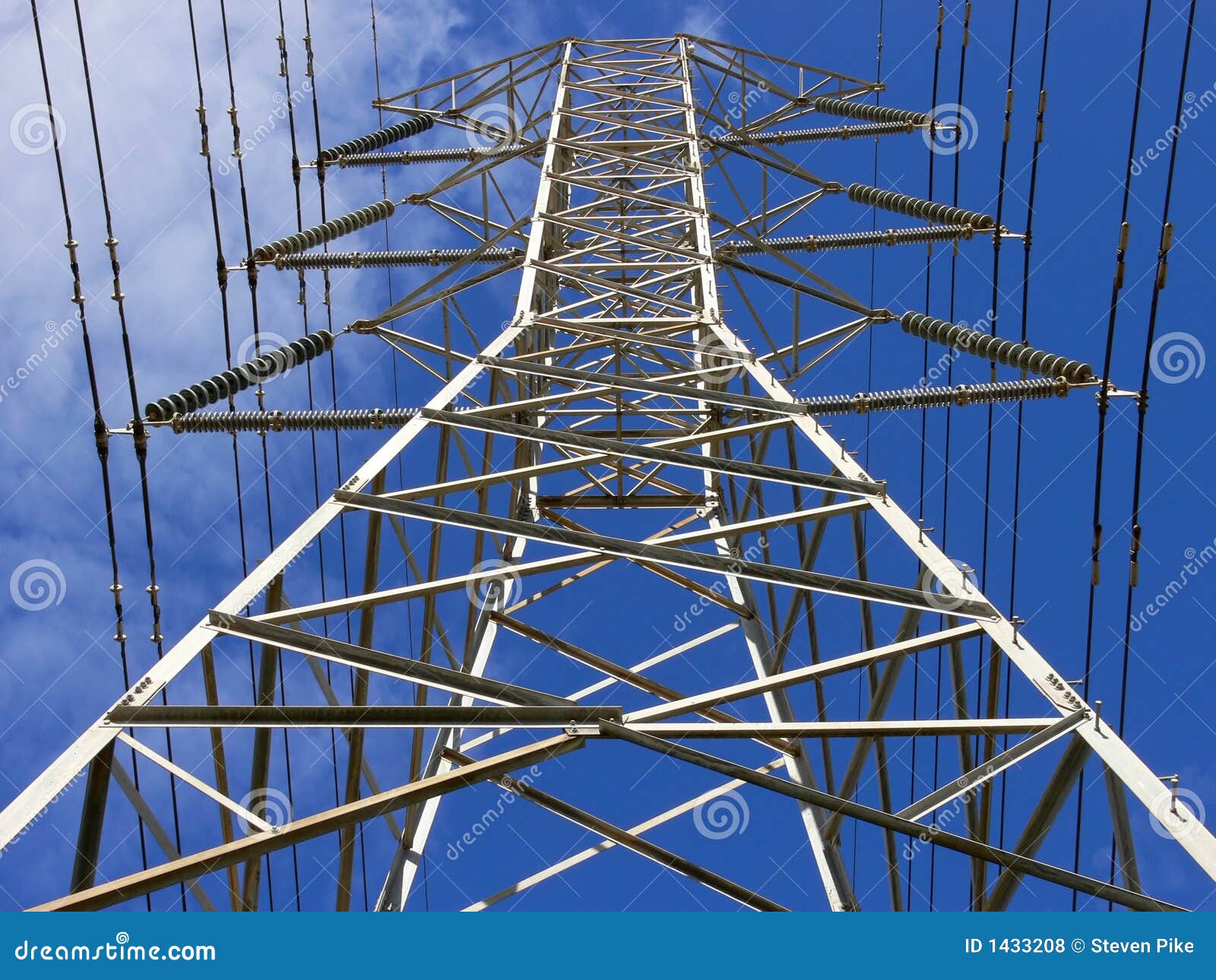 Electricity Tower Stock Photography | CartoonDealer.com #11079746