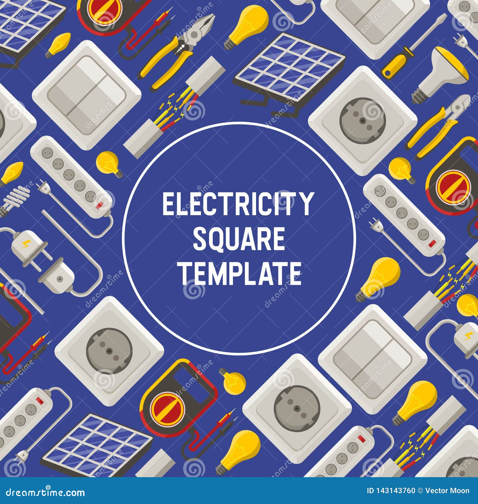 Electricity Vector Power Electrical Socket Bulbs Energy Of Solar Panels ...