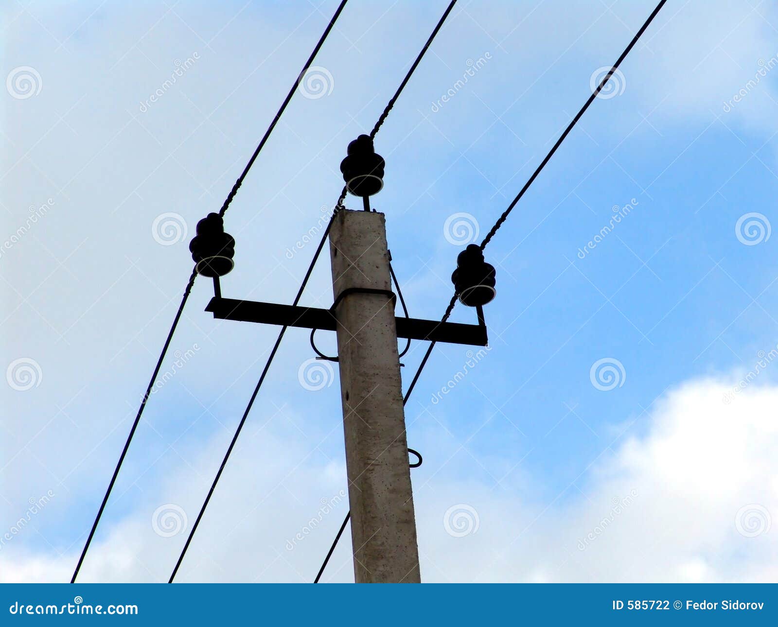 Electricy Lines stock photo. Image of lines, electricity - 585722