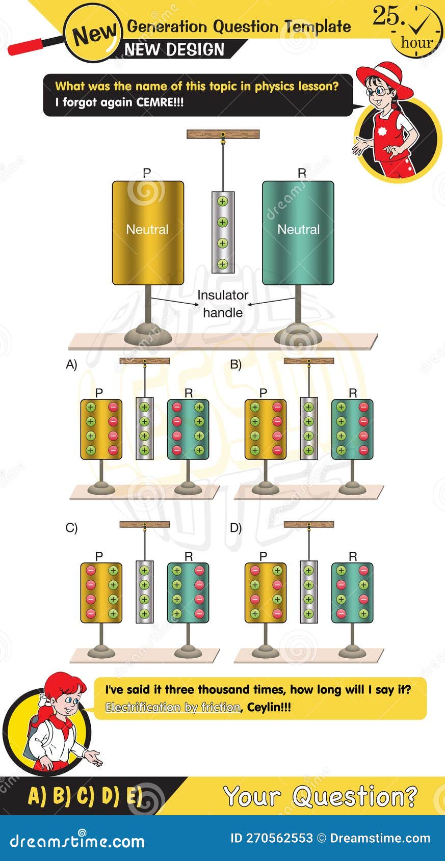 Physics, Electrification by Friction, Friction and Electricity ...