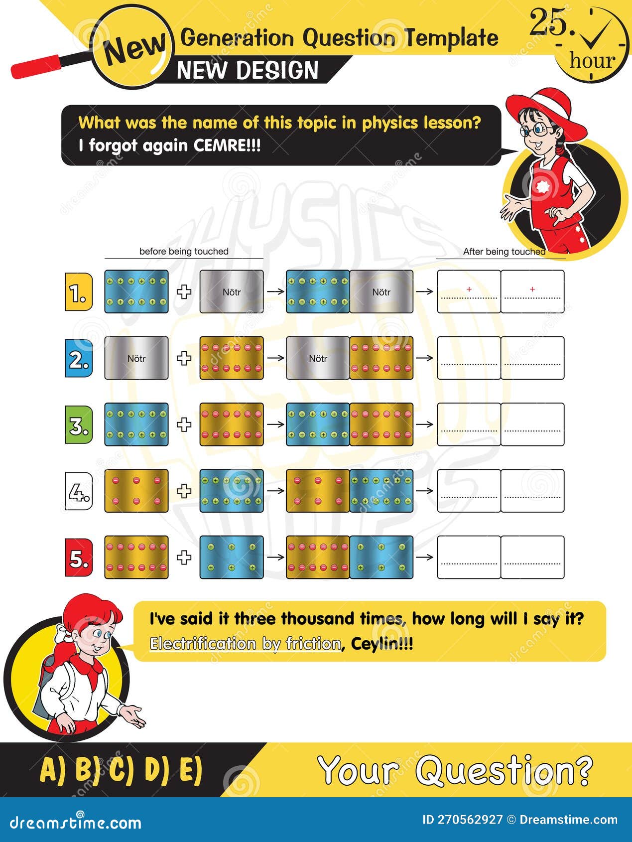 Physics, Electrification by Friction, Friction and Electricity ...