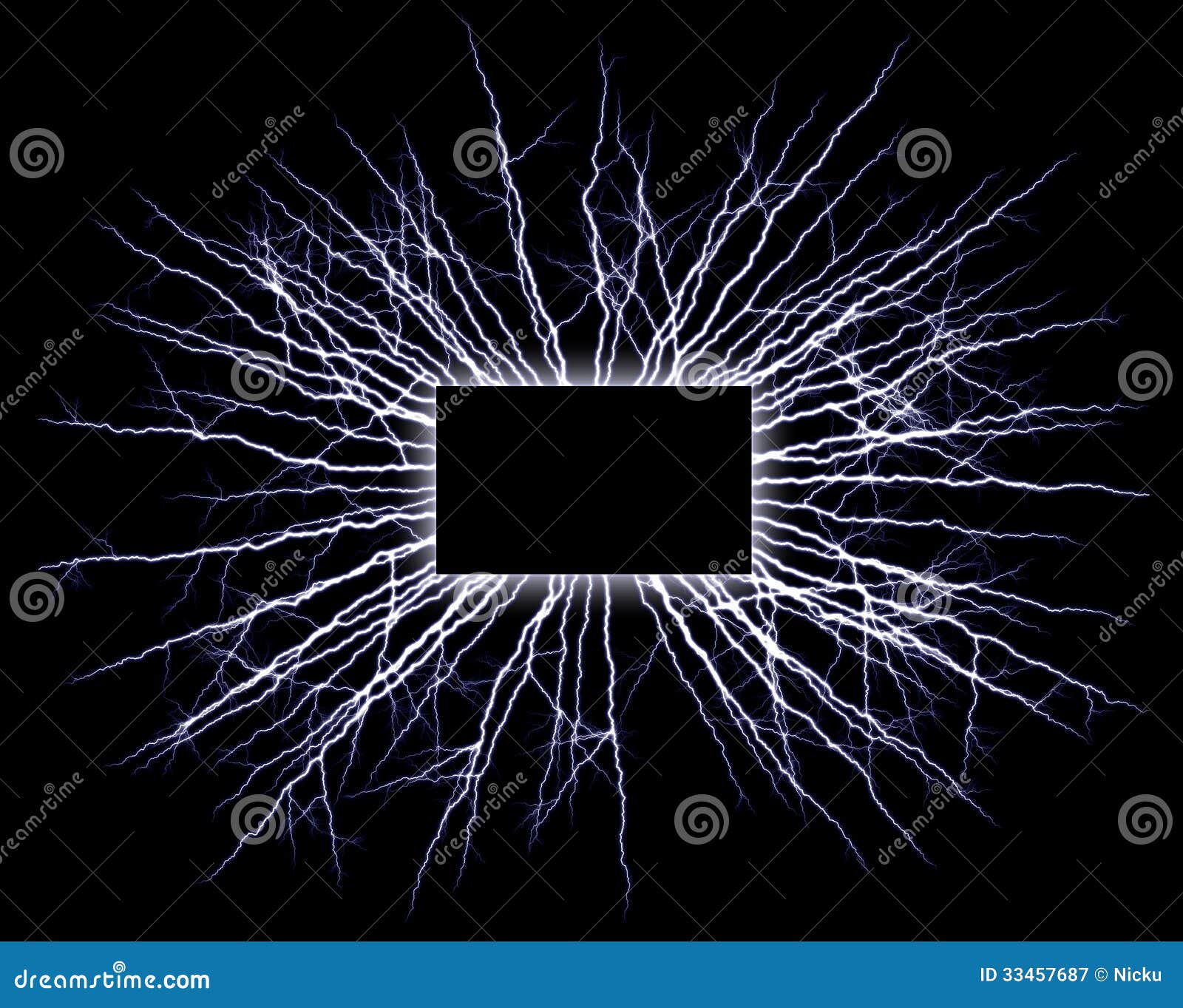 Electrified Commercial Rectangle Sign Stock Image | CartoonDealer.com ...