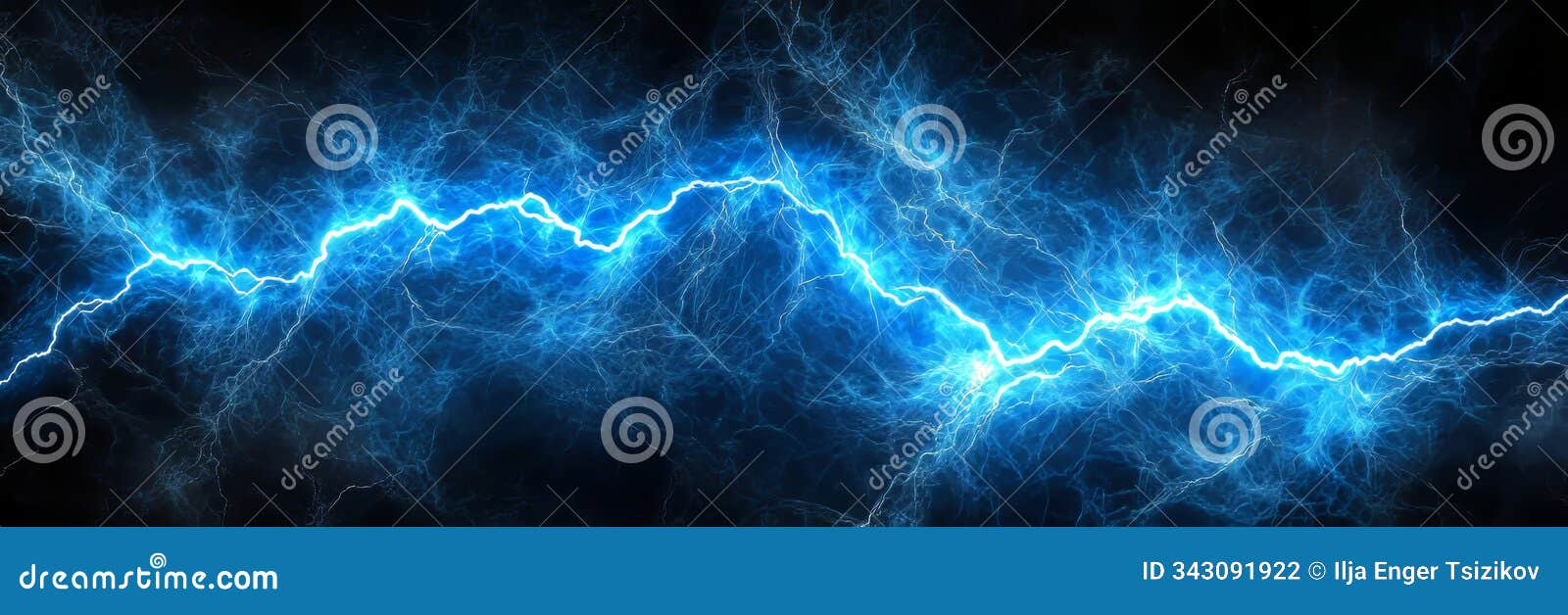 Electrifying Blue Neon Frame A Glowing Abstract Background Design For ...