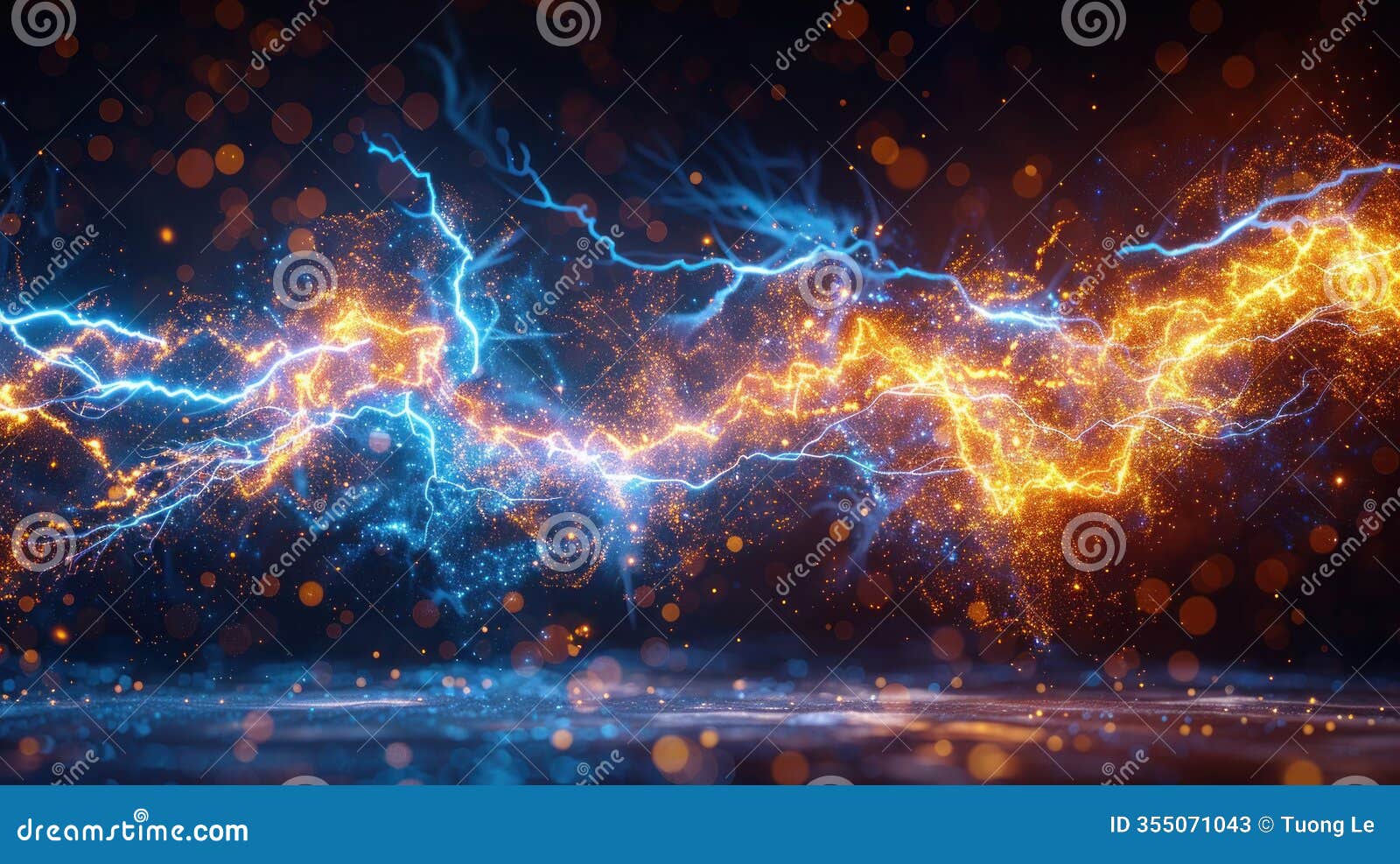 Electrifying Brain Charge - Vector Illustration of Lightning Bolt ...