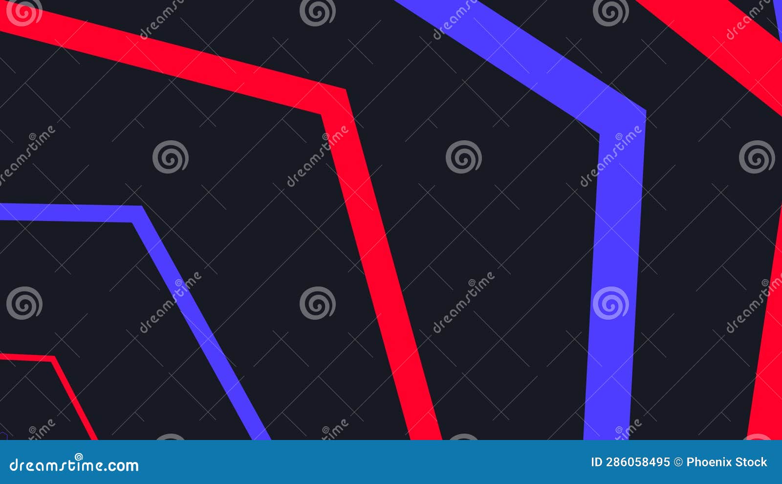 Electrifying Geometric Motion: Endless Glowing Journey through ...