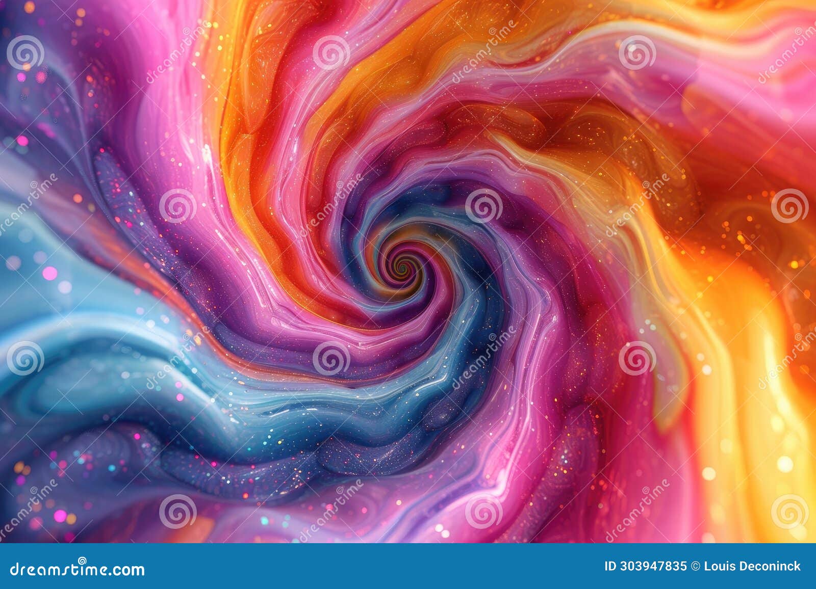 Electrifying Psychedelic Vortex Stock Illustration - Illustration of ...