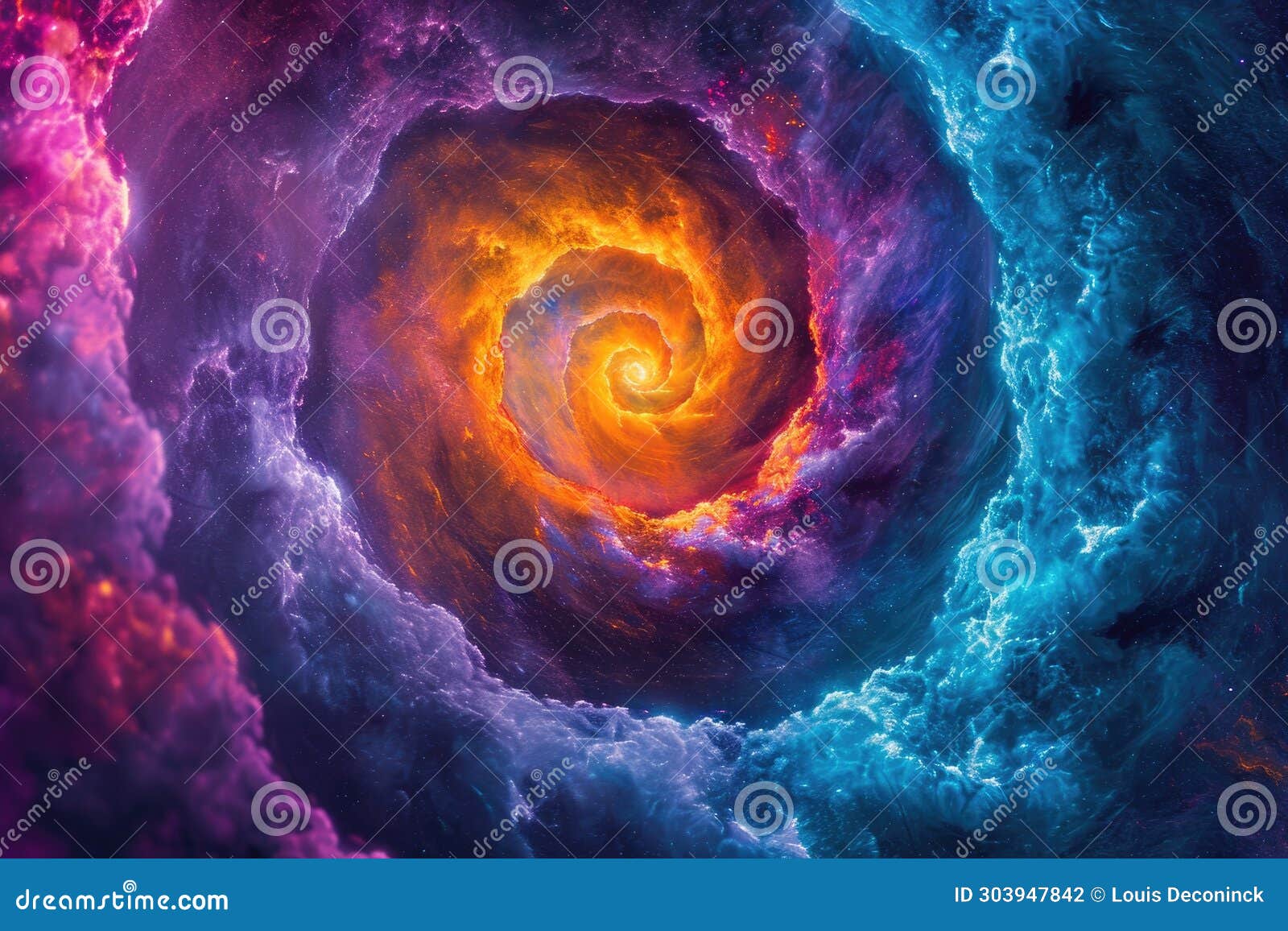 Electrifying Psychedelic Vortex Stock Illustration - Illustration of ...