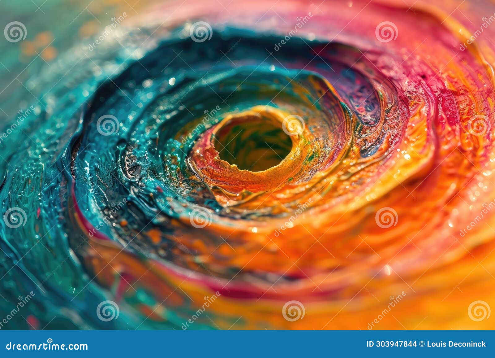 Electrifying Psychedelic Vortex Stock Illustration - Illustration of ...