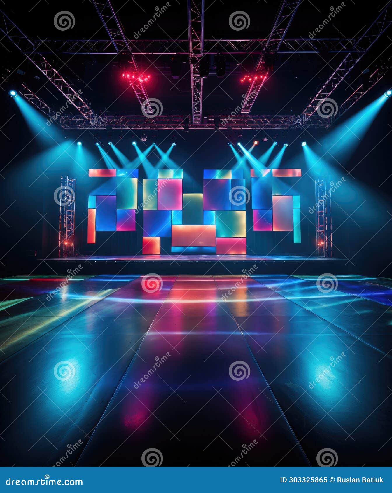 Electrifying Stage: Mesmerizing Scenes LED Panels, Holographic Displays ...