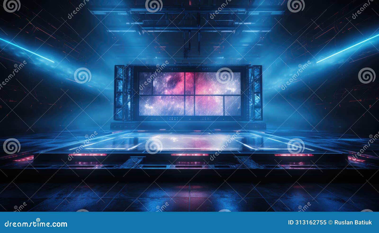 Electrifying Stage: Mesmerizing Scenes LED Panels, Holographic Displays ...