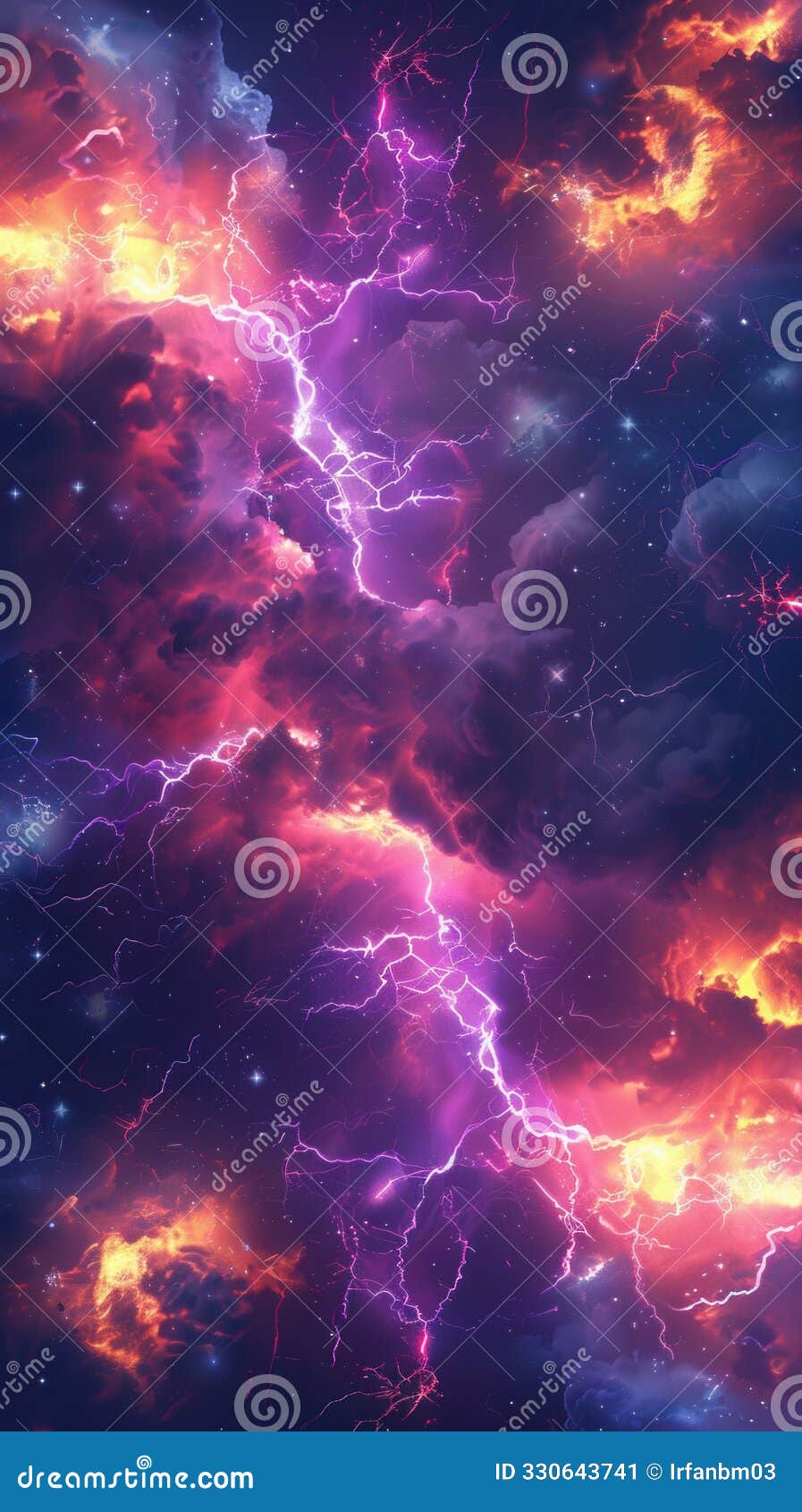 Electrifying Storm. Lightning-themed Concept Stock Image - Image of ...