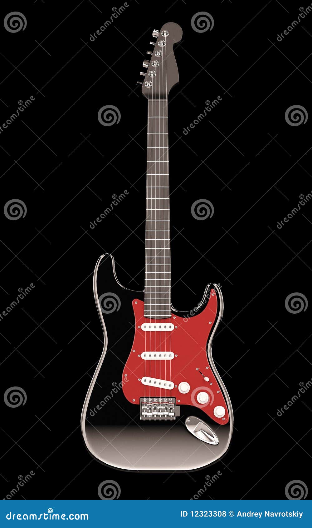 Electro Guitar 1 Stock Photography | CartoonDealer.com #13115378