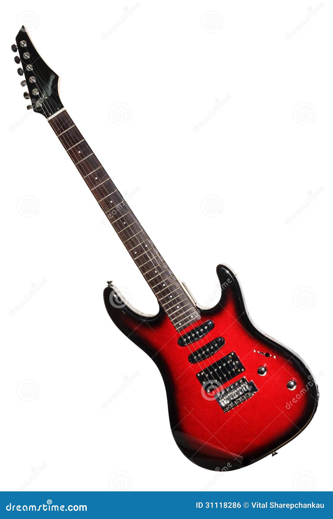 Electro guitar. stock photo. Image of closeup, electricity - 31118286