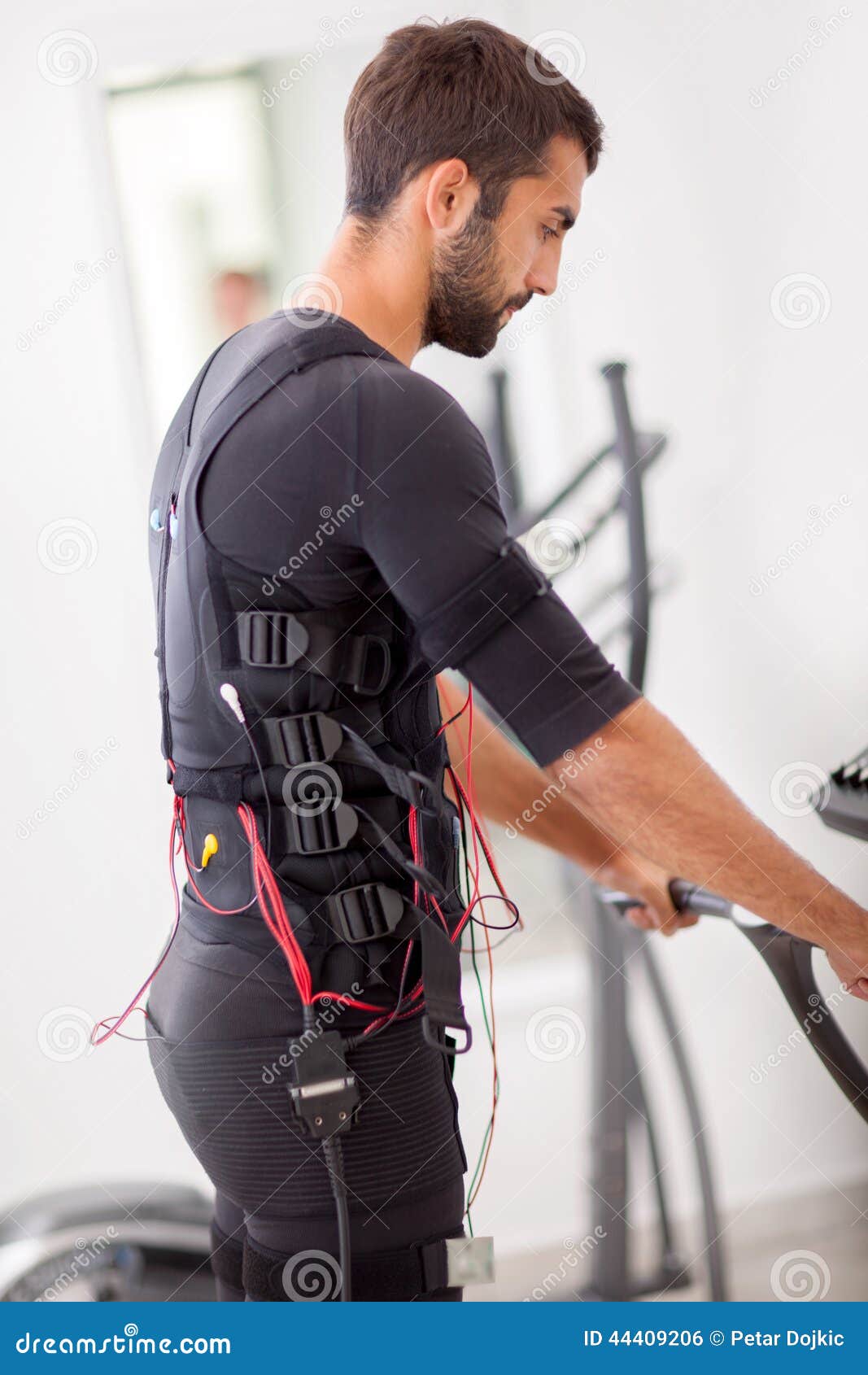Electro Muscle Stimulation stock photo. Image of person - 44409206