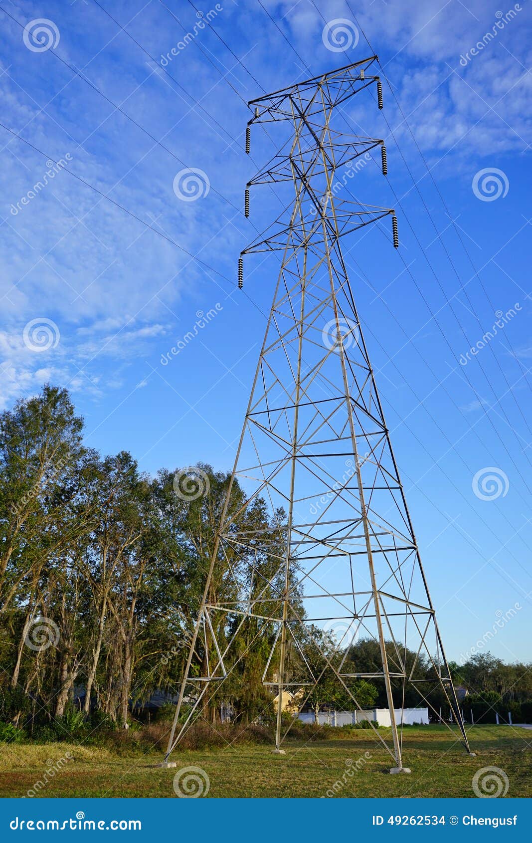 Electro wire tower stock photo. Image of current, industrial - 49262534