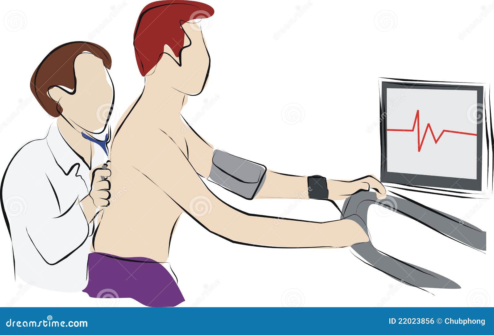 Electrocardiogram Royalty-Free Stock Image | CartoonDealer.com #22023856