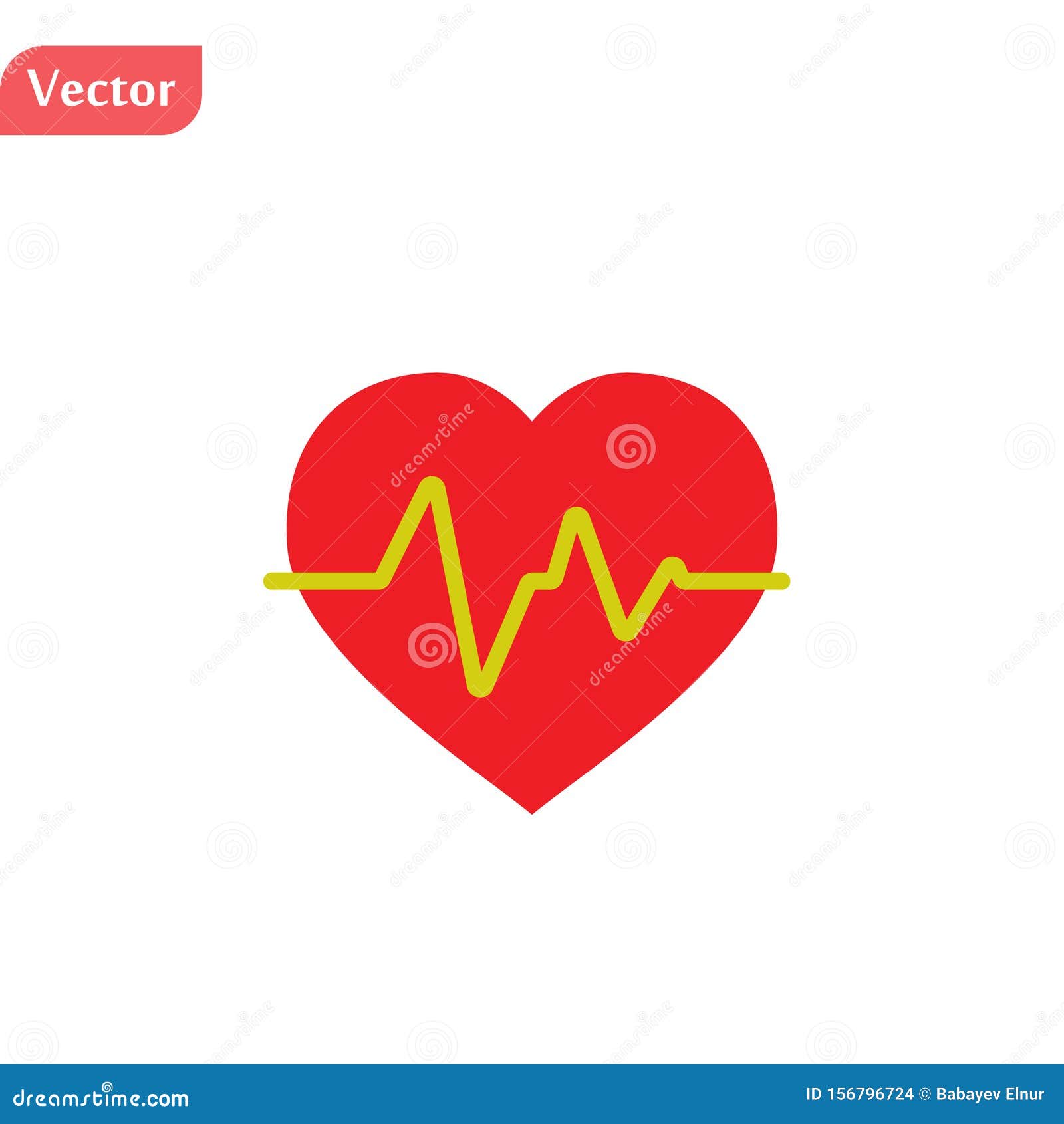 Electrocardiogram Icon Logo Element Illustration Electrocardiogram
