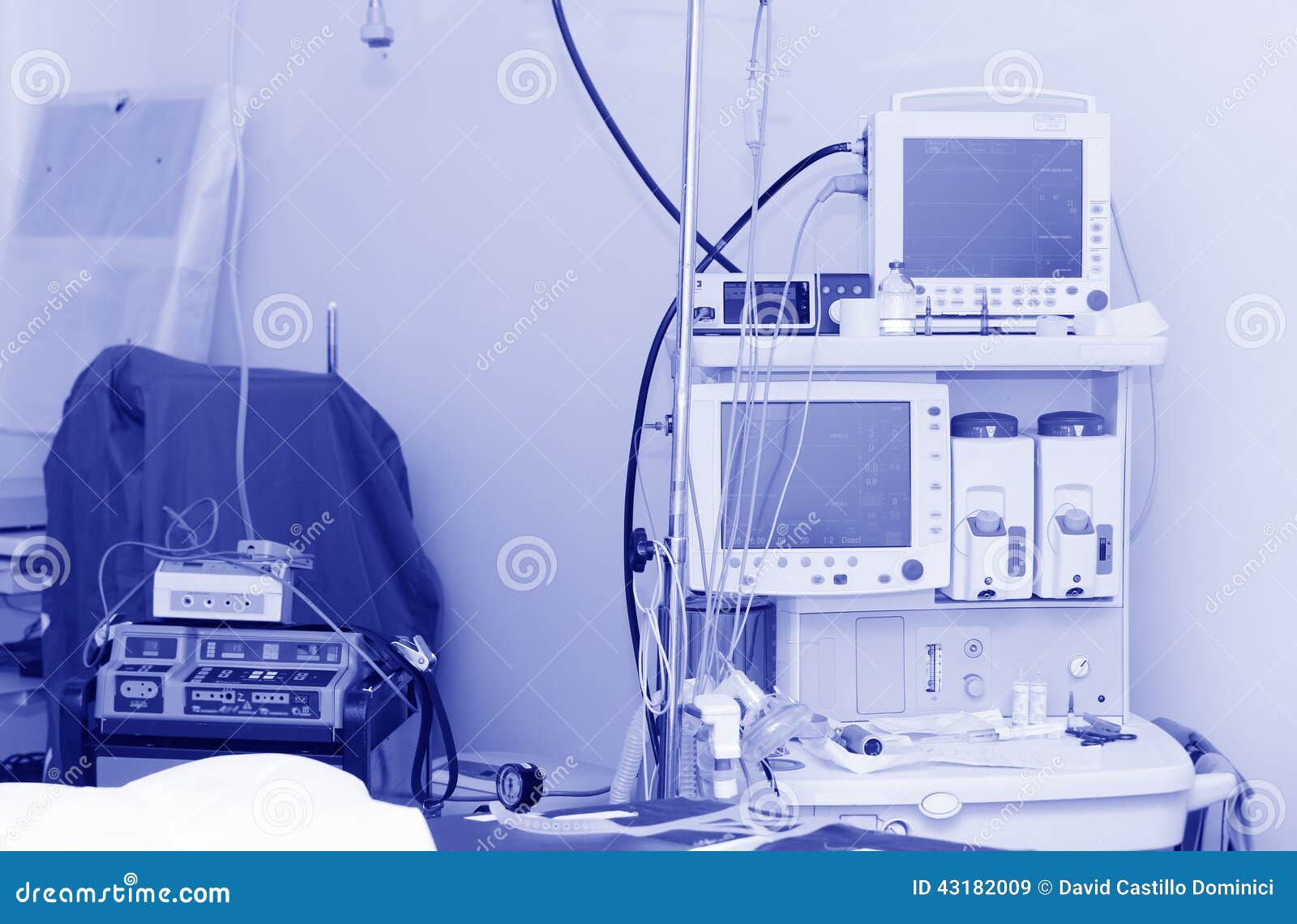 A Electrocardiogram in Operation Room Stock Image - Image of emergency ...