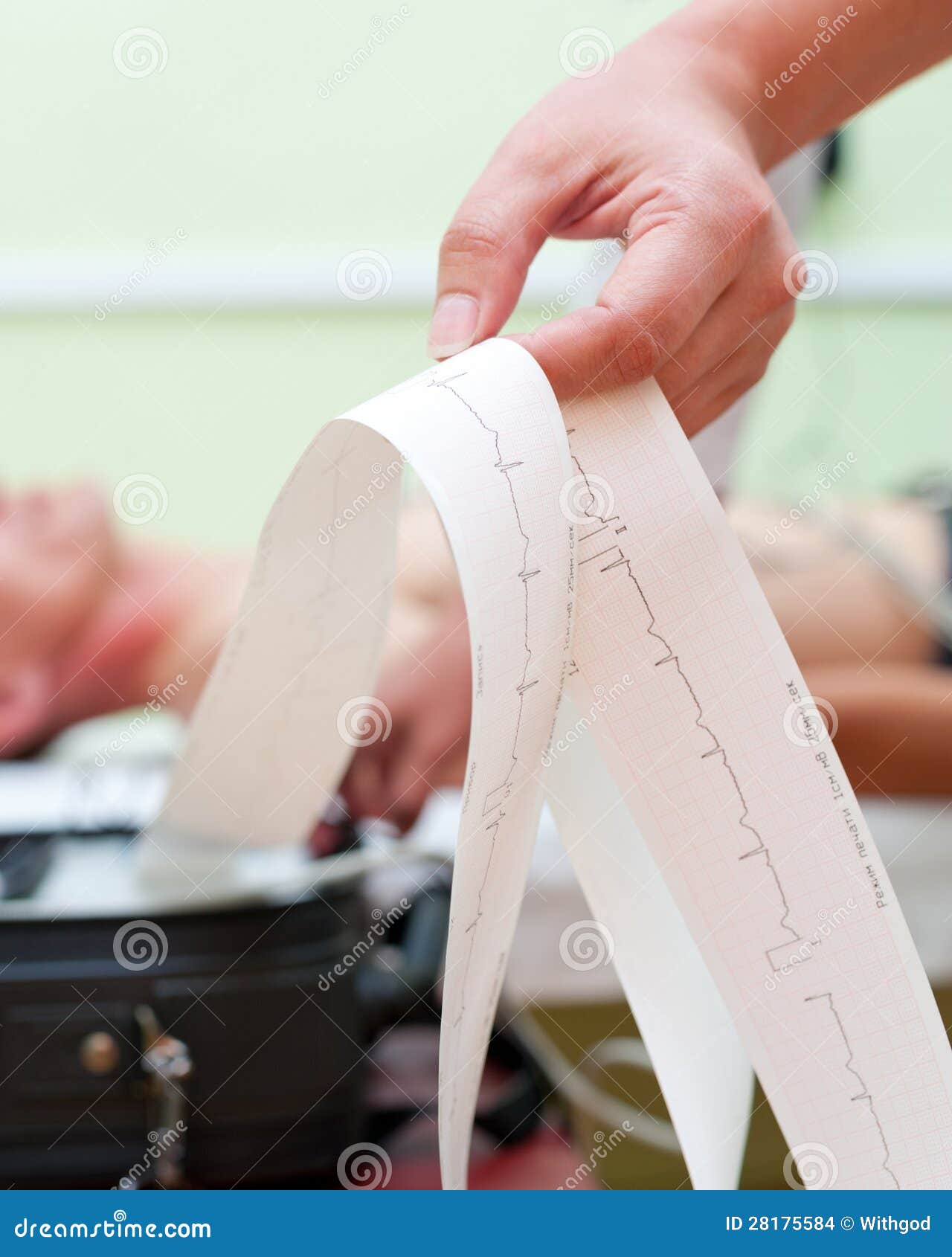 Electrocardiogram Procedure Royalty-Free Stock Photography ...