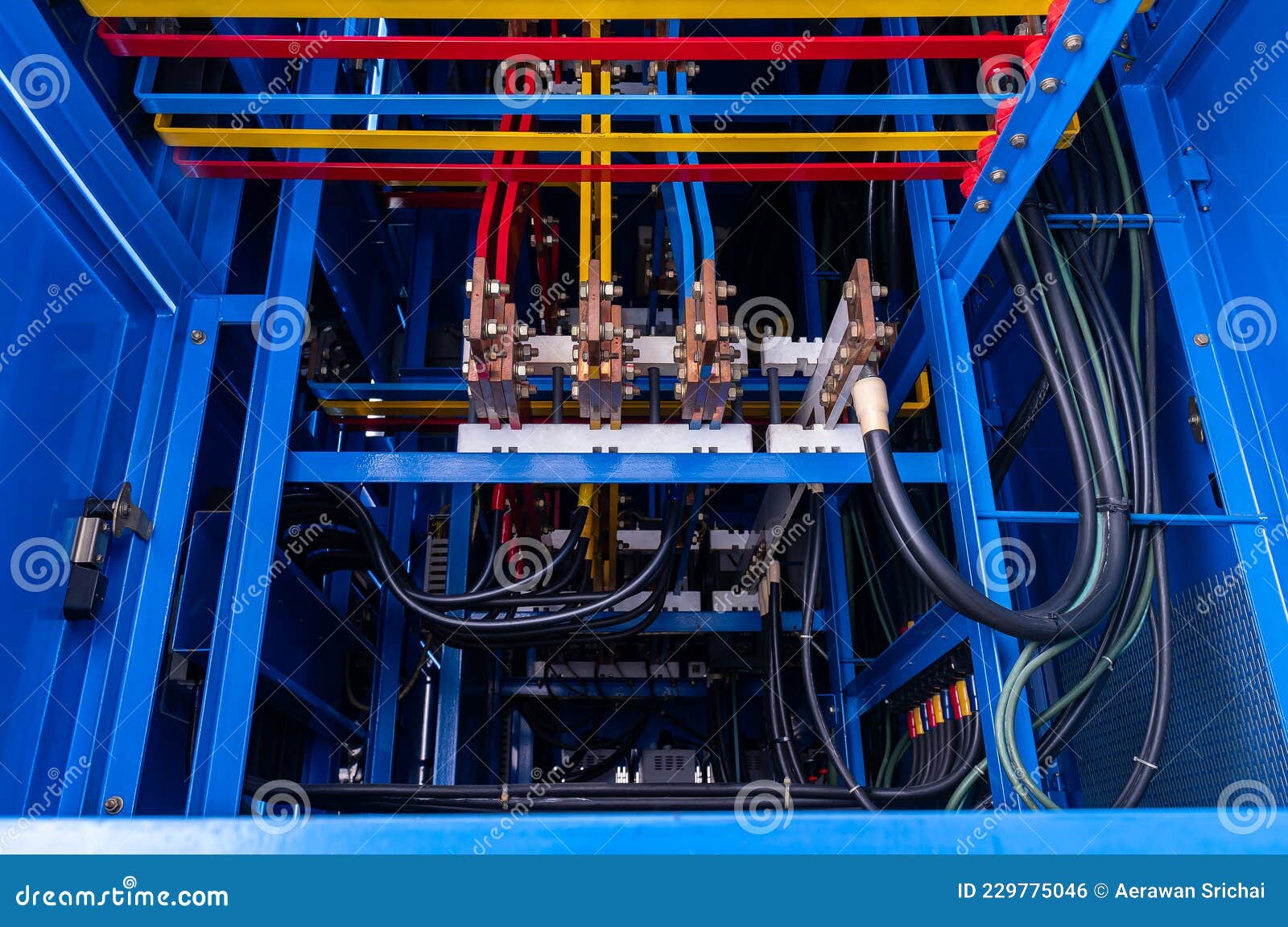 Electrode Connection Point. Stock Photo - Image of electrical ...