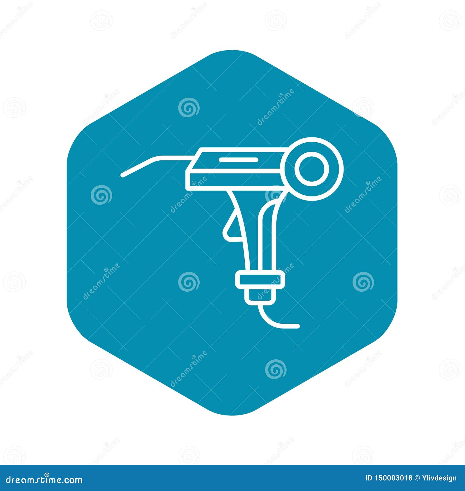 Electrode Holder Icon, Outline Style Stock Vector - Illustration of ...