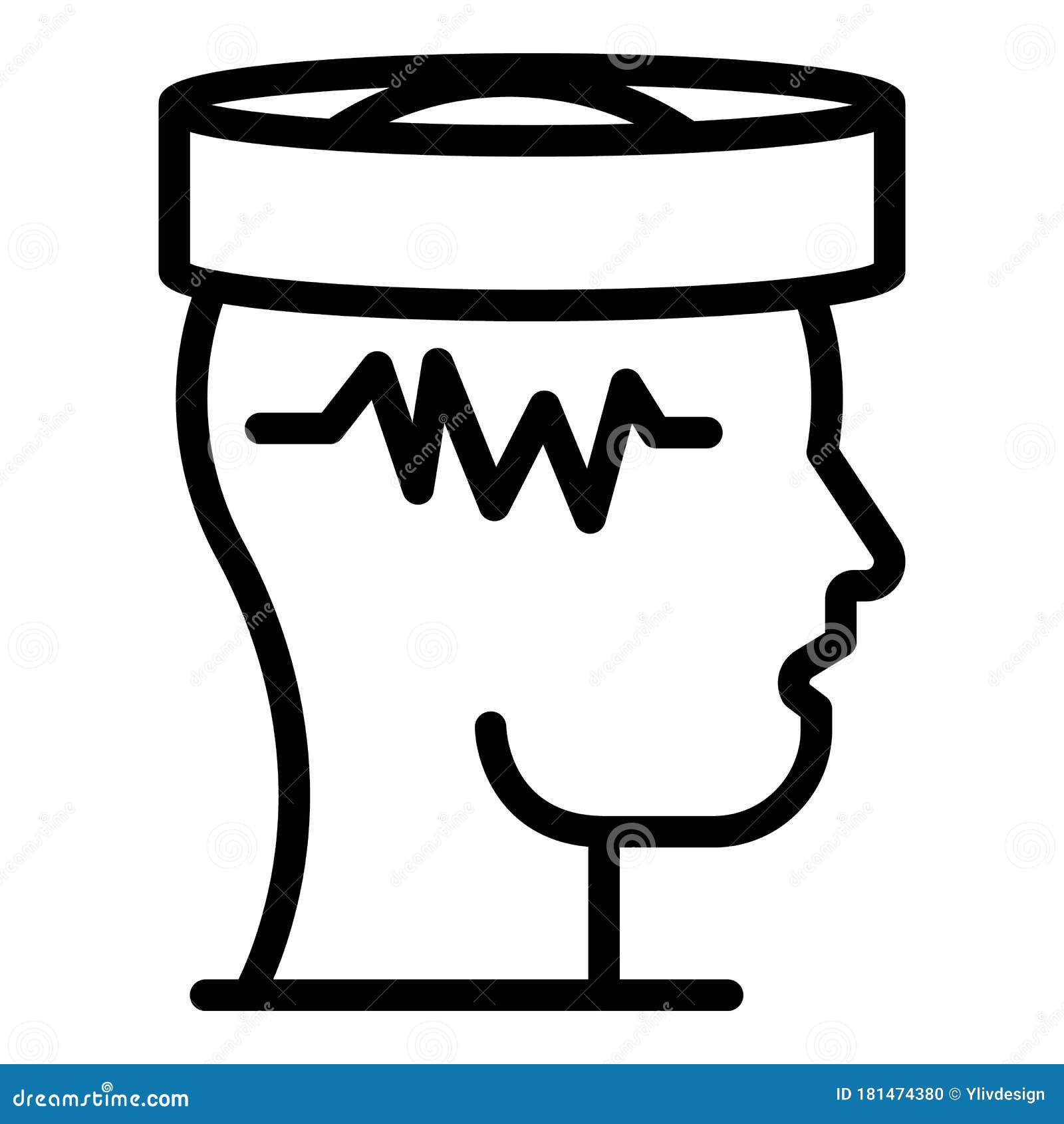 EEG Electroencephalogram, Brain Wave In Awake State During Rest Royalty ... EEG Electroencephalogram, Brain Wave In Awake State During Rest Royalty ...