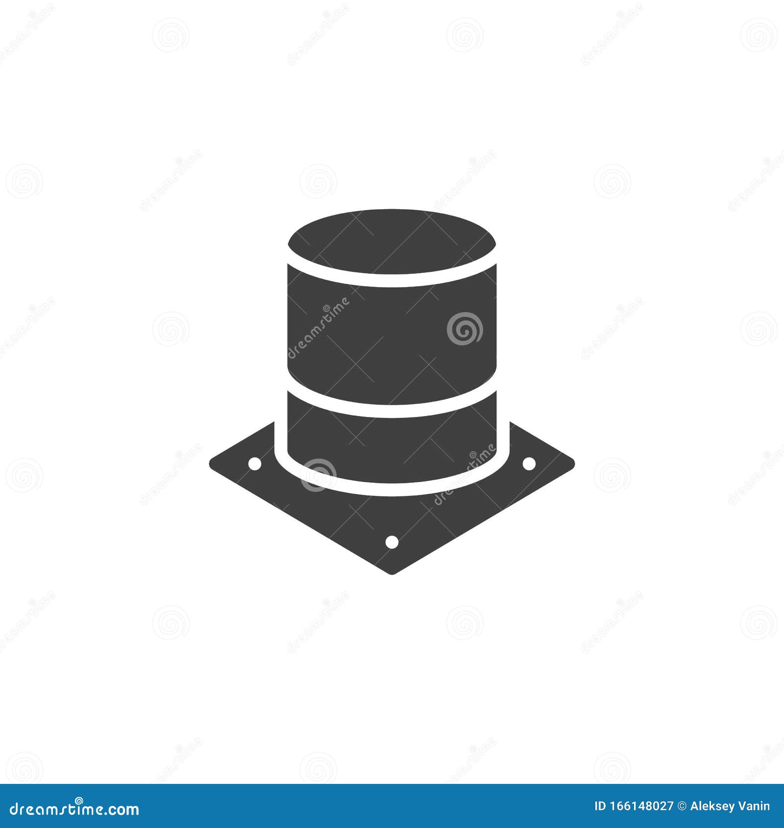 Electrolytic Capacitor Vector Icon Stock Vector - Illustration of ...