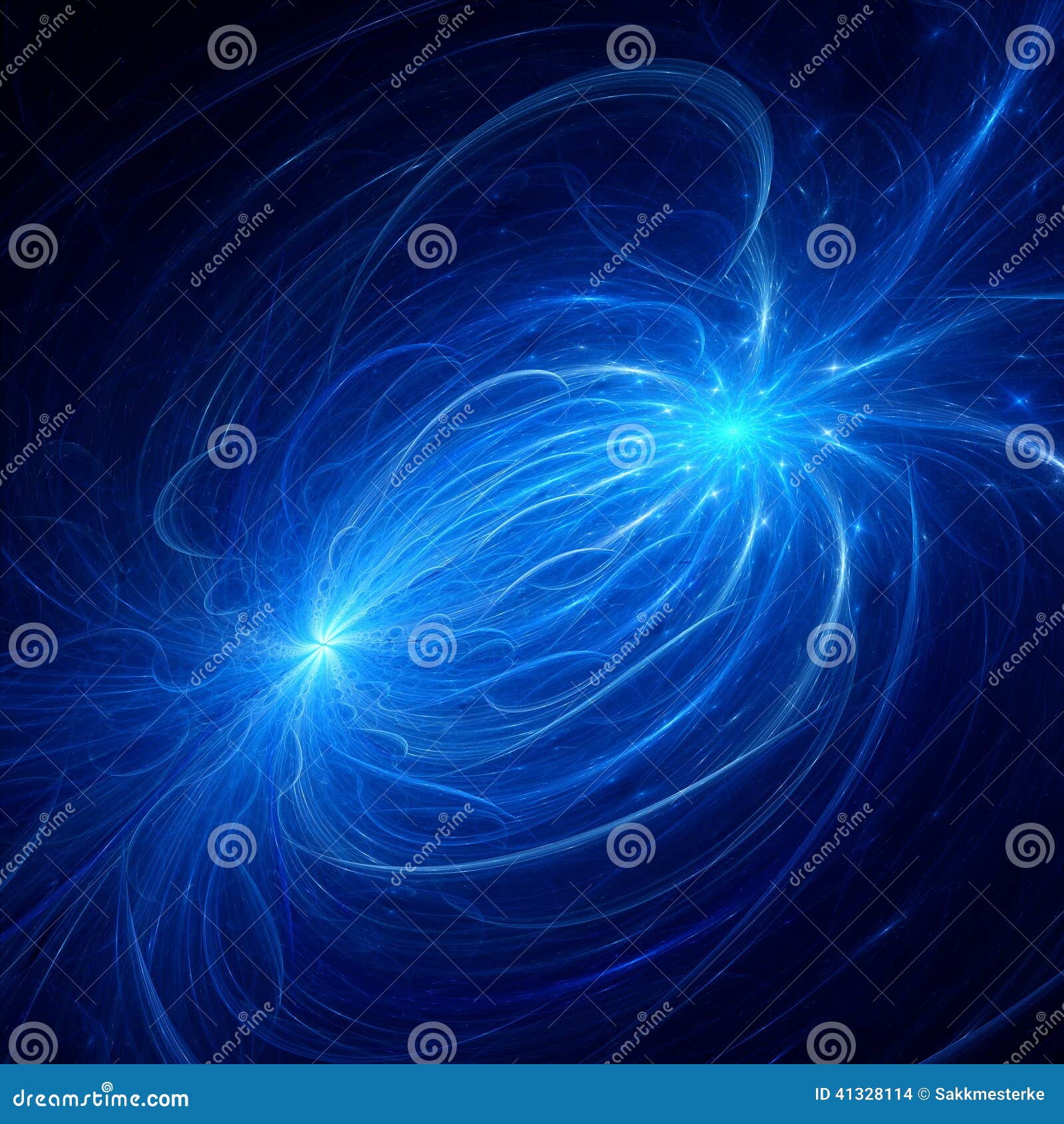 Electromagnetic Plasma Field Stock Illustration - Illustration of color ...