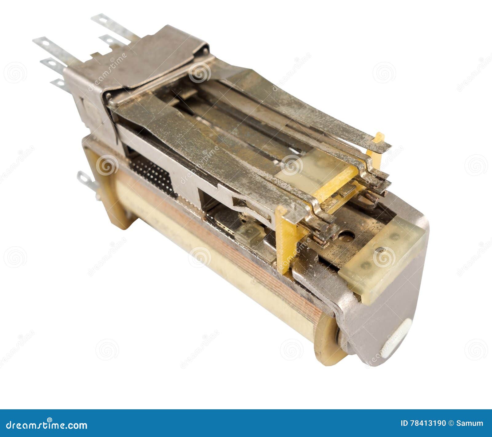 The electromagnetic relay stock photo. Image of energy - 78413190