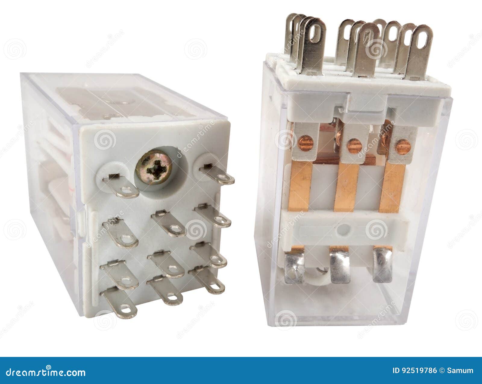 The electromagnetic relay stock photo. Image of relay - 92519786