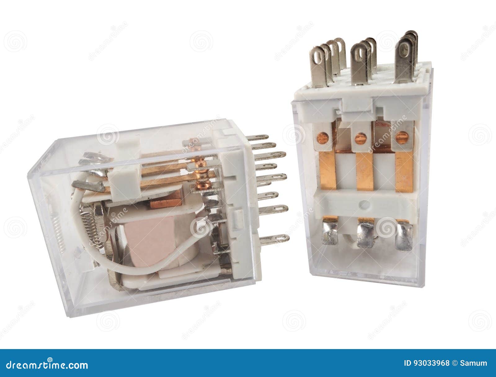 The electromagnetic relay stock photo. Image of adjusting - 93033968