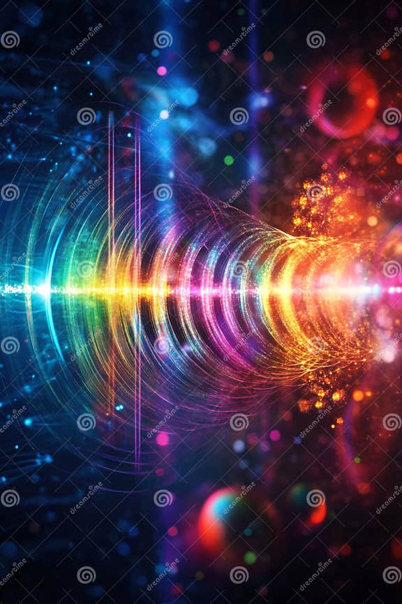 Electromagnetic Spectrum Imaging Techniques Stock Illustration ...