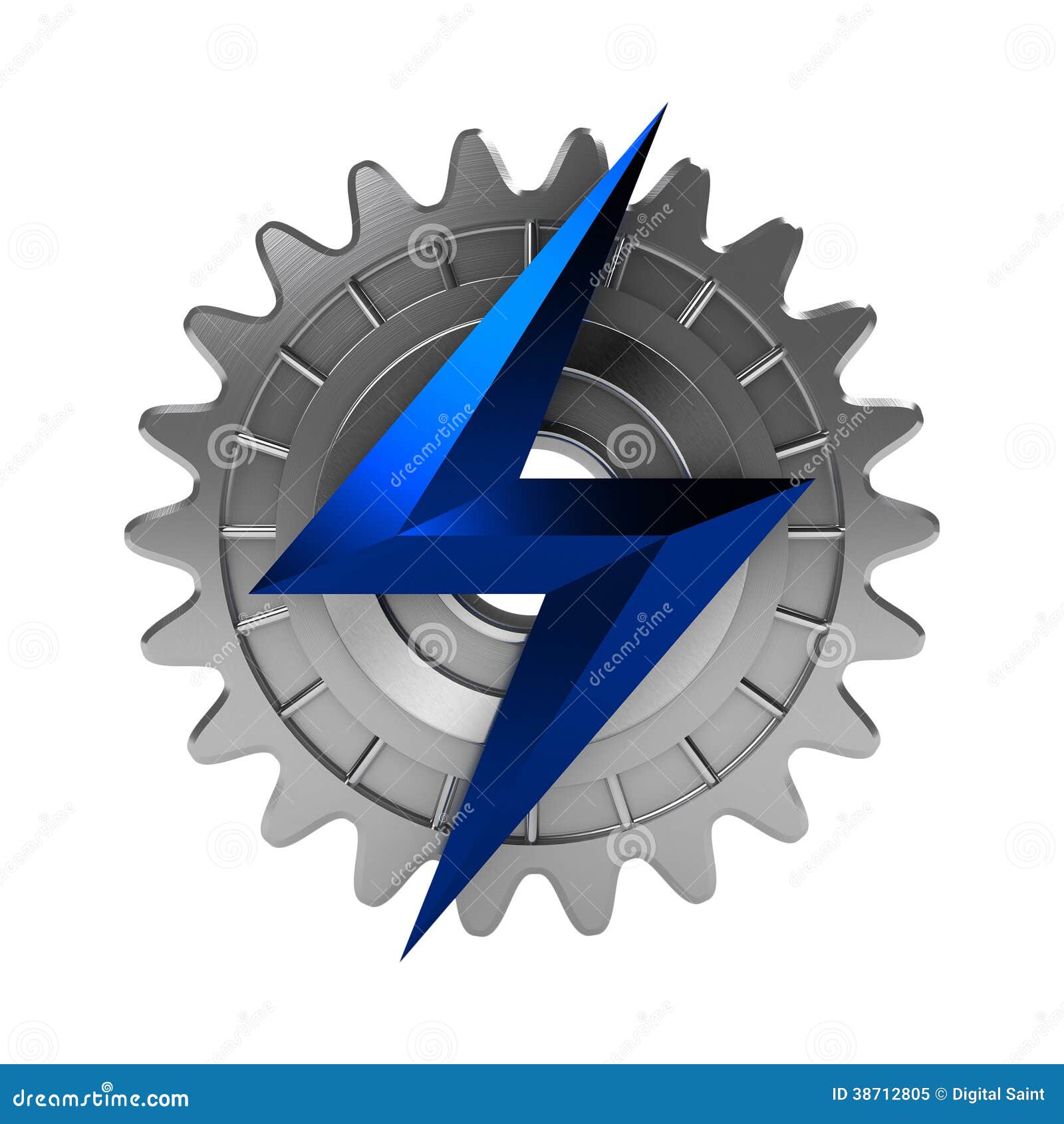 ElectroMechanical icon stock illustration. Illustration of system ...