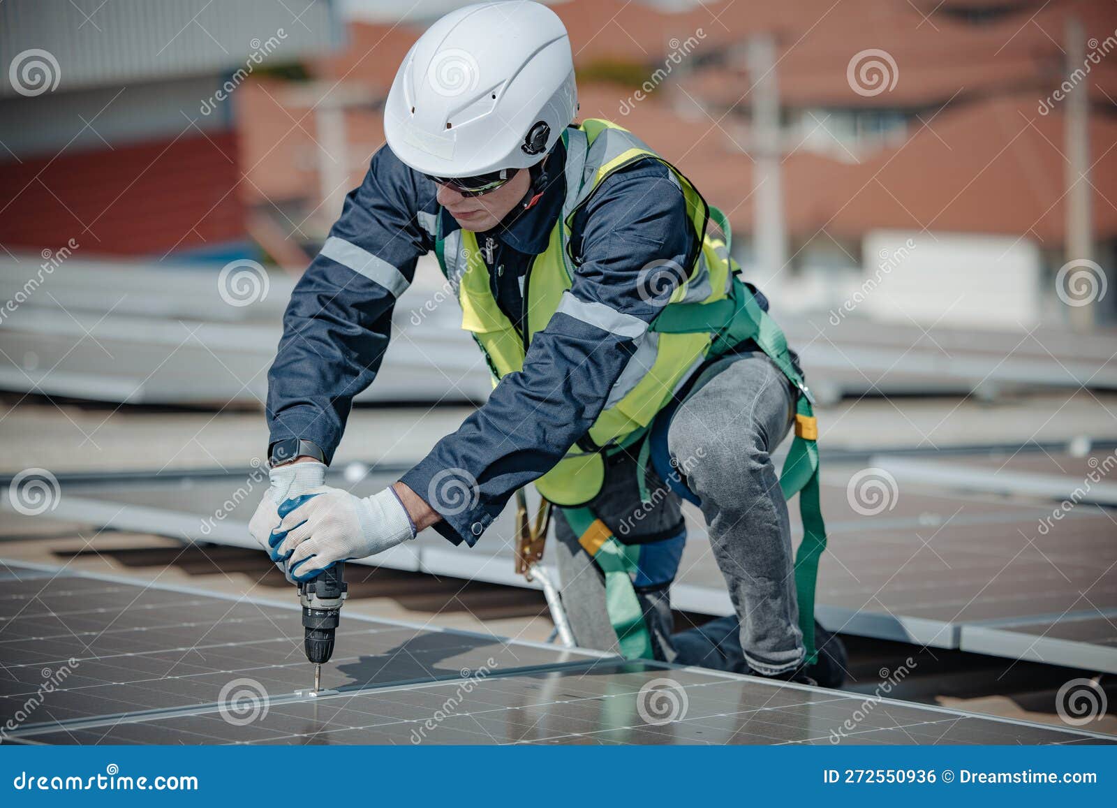 Electromechanical Solar Panel Technician Install, Assemble Photovoltaic ...