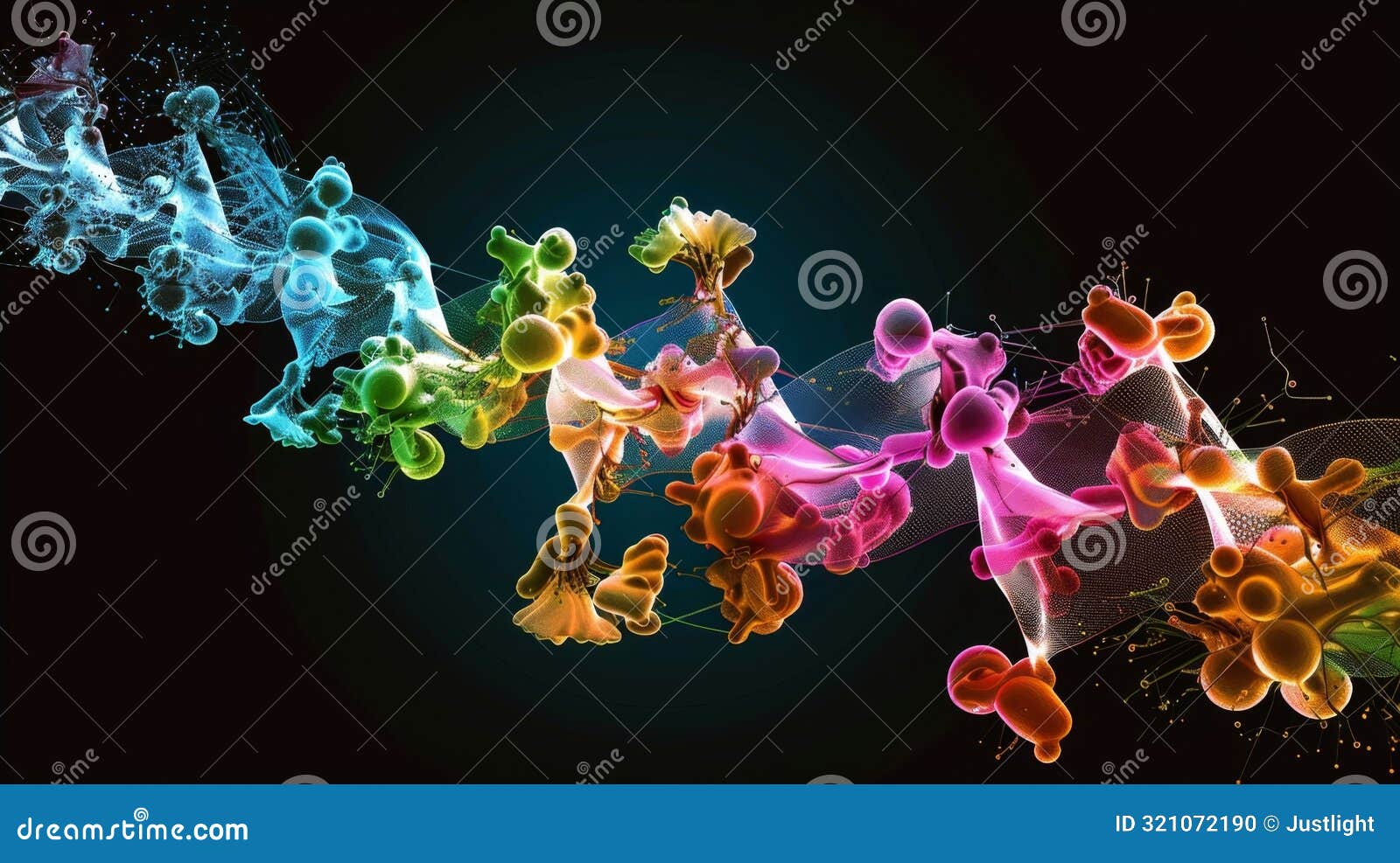 Electromicrograph Revealing the Structural Changes that Occur in the ...