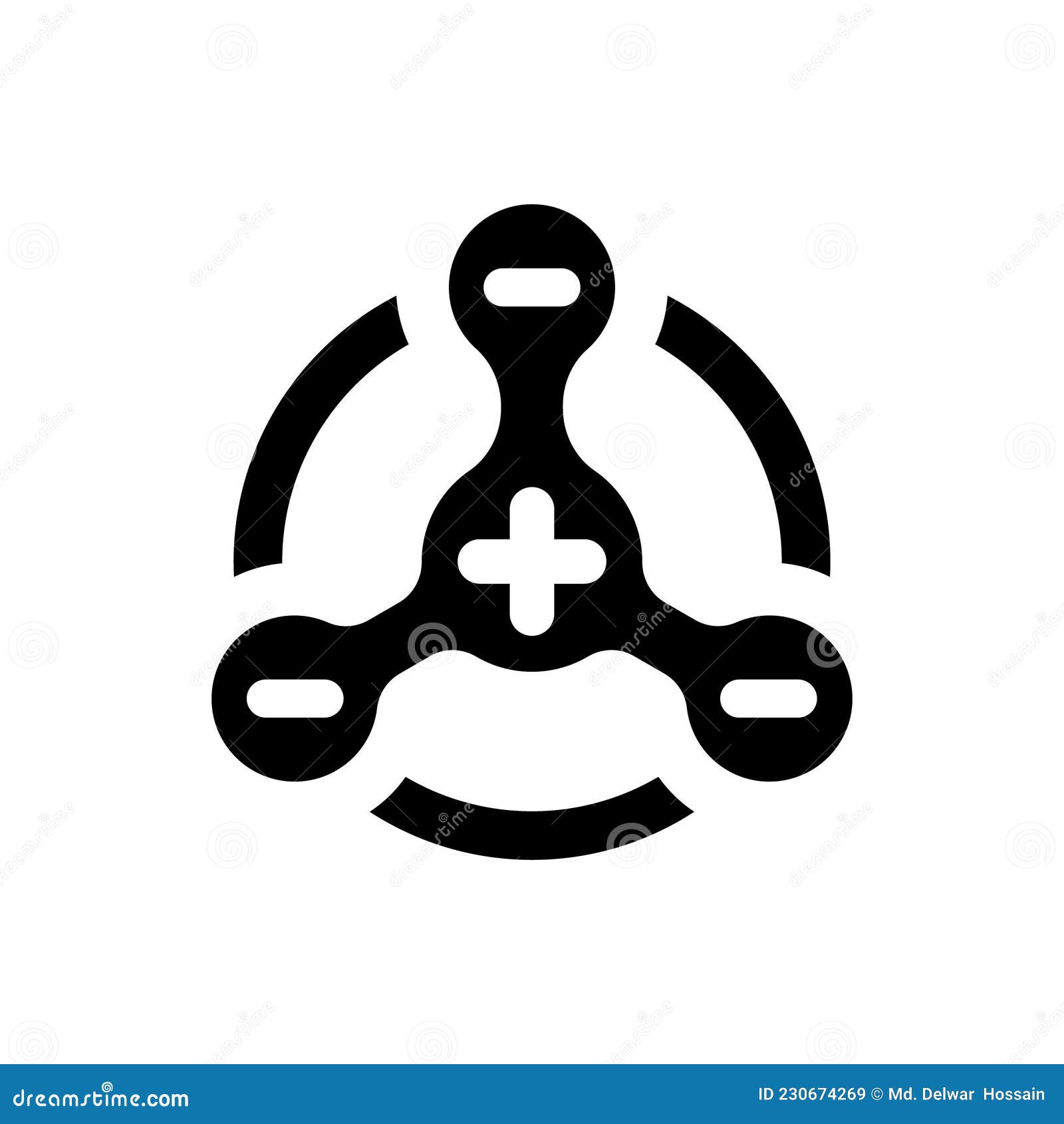 Electron Icon. Element Of Scientifics Study Icon For Mobile Concept And ...