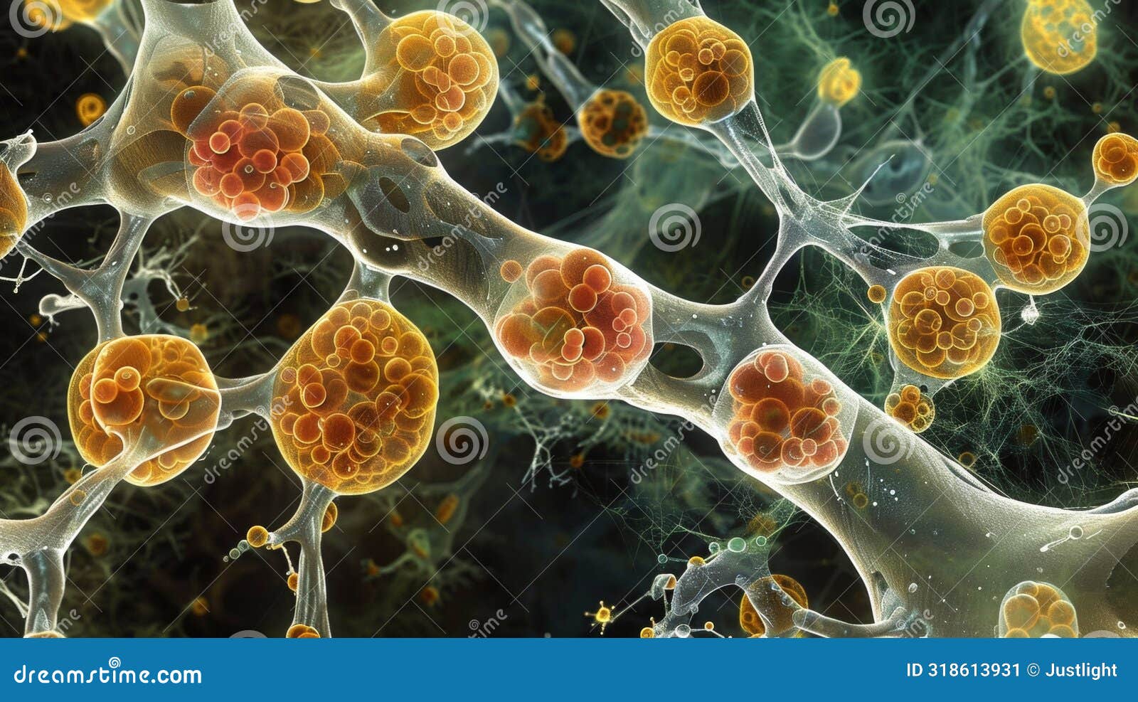 An Electron Micrograph Image Reveals The Microscopic Structure Of A ...