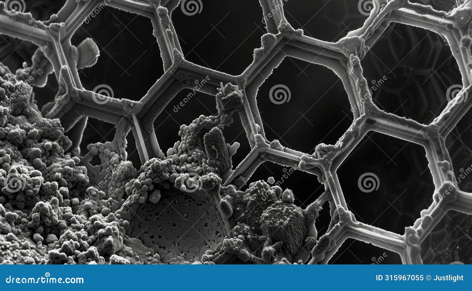 An Electron Microscope Image of a Graphene Transistor with Minute ...