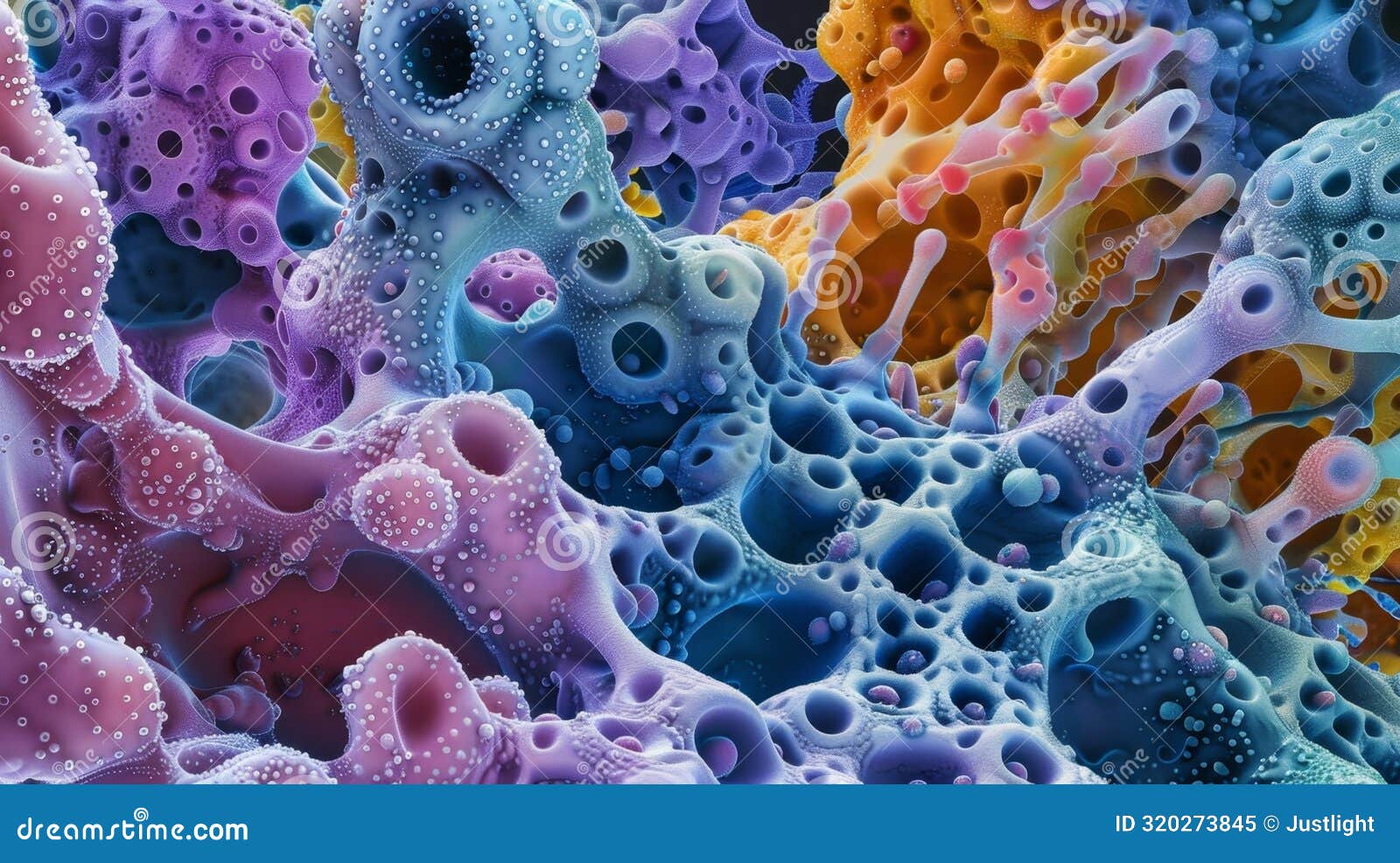 An Electron Microscope Image of Peroxisomes Revealing Their Intricate ...