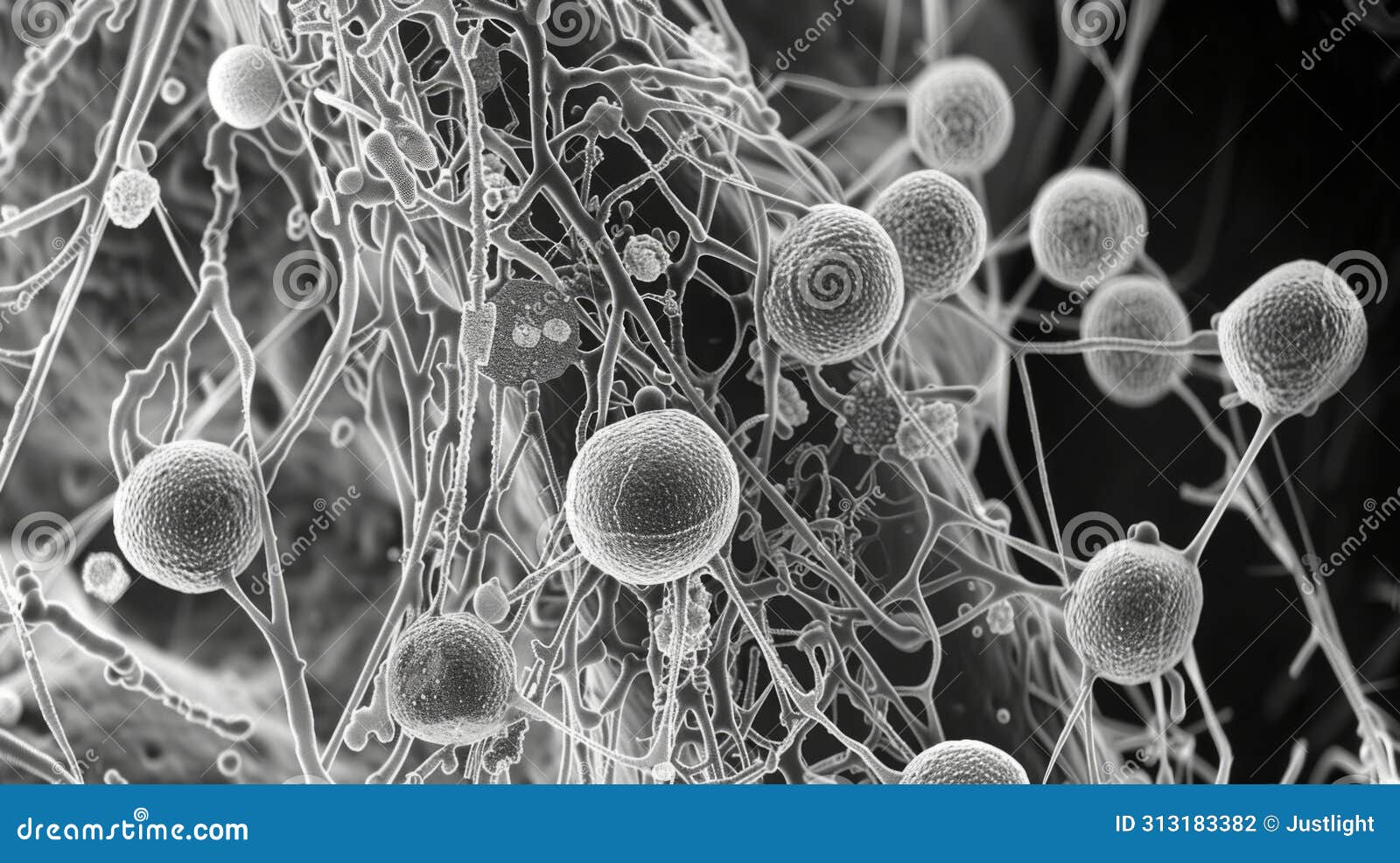 An Electron Microscope Image Revealing the Ultrastructures of Platelets ...