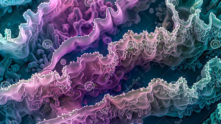 An Electron Microscope Image of Tight Junctions in Epithelial Cells ...