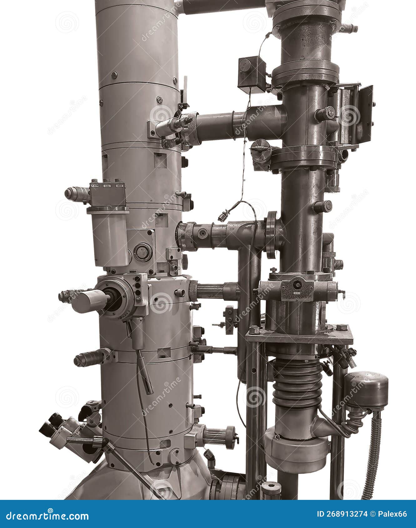 Electron microscope stock photo. Image of industry, magnification ...