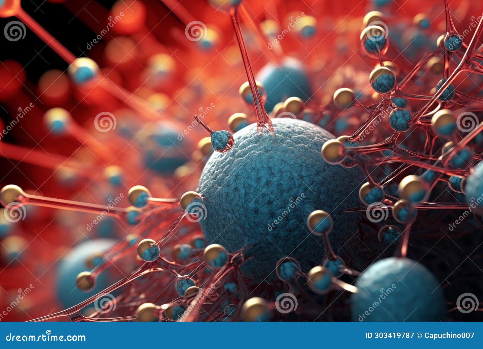Electron Microscopic Structure of Hydrogen Atom by Generative AI Stock ...